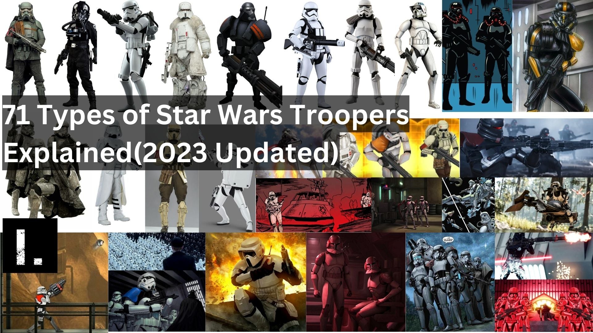 71 Types of Star Wars Troopers Explained(2023 Updated) – isabers